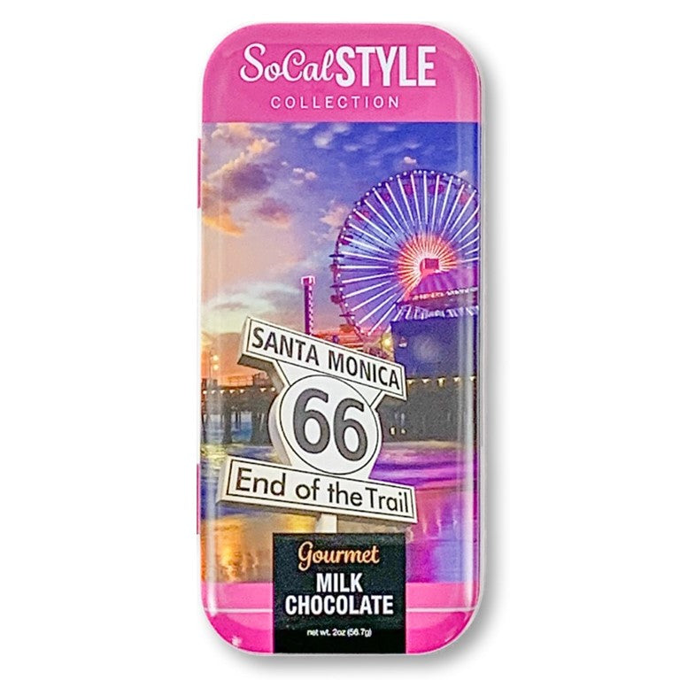 SoCal Style Collection - Santa Monica Route 66 - Milk Chocolate (2oz t ...